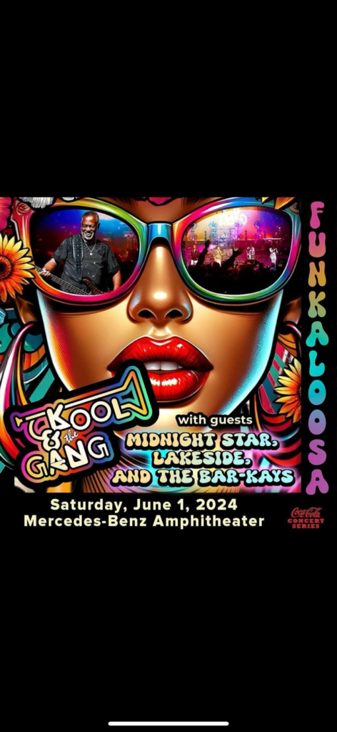 June 1 – Mercedes Benz Amphitheater — Kool & The Gang with Midnight ...